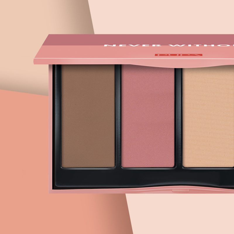 NEVER WITHOUT PALETTE ALL IN ONE FACE PALETTE de Pupa