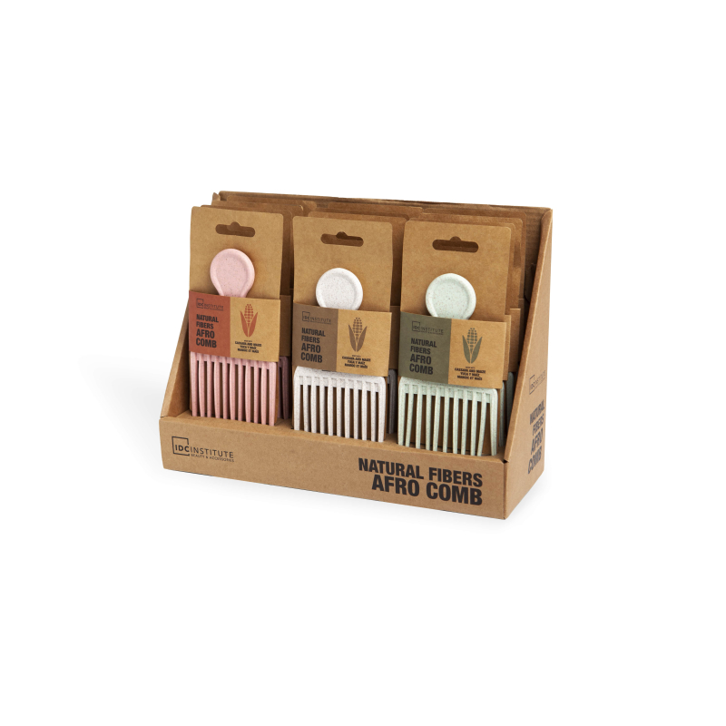 Idc Institute Natural Fiber Afro Comb de Idc Institute