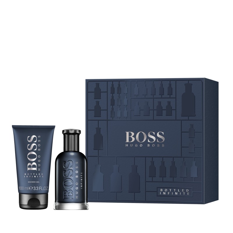 BOSS BOTTLED INFINITE ESTUCHE EAU DE PARFUM 100ML + GEL 100ML de Hugo Boss