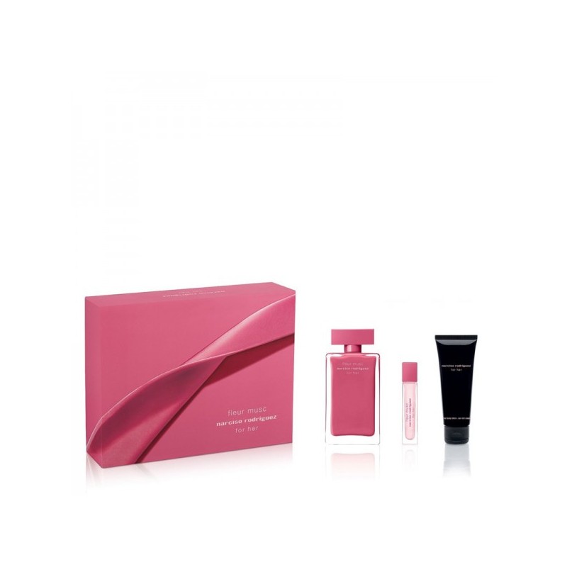 FLEUR MUSC ESTUCHE EAU DE PARFUM 100ML + MINI 10ML + BL 75ML de Narciso ...