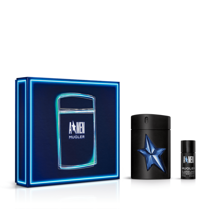 ANGEL MEN COFRE EDT RECARGABLE 100ML + DODORANT STICK 20ML de Thierry ...