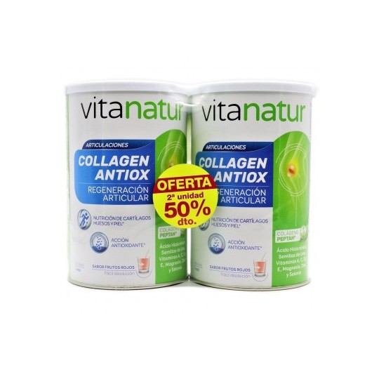 PACK VITANATUR COLAGENO ANTIOX, 2ªUNIDAD -50% de Vitanatur