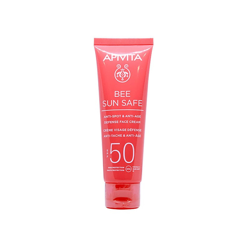 BEE SUN SAFE CREMA ANTIEDAD & ANTIMANCHAS SPF50 50ML de APIVITA