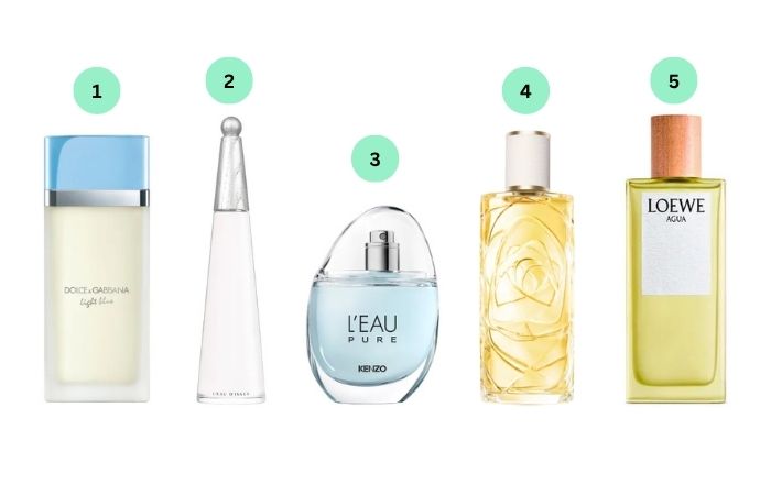 Os 15 perfumes de mulher mais frescos para o verão de 2025